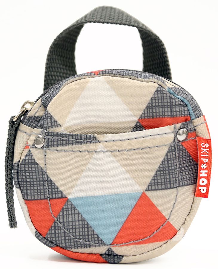 Skip Hop Pacifier Pocket - Triangles