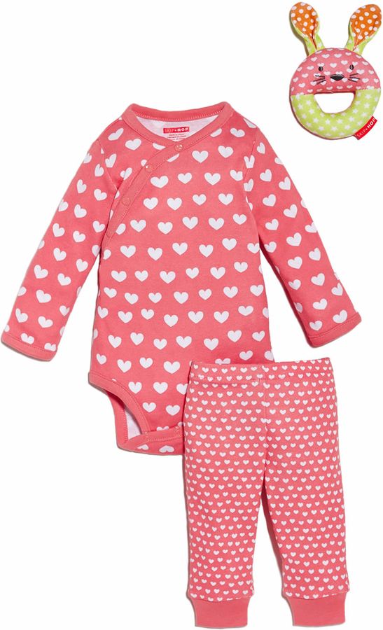 Skip Hop POP Print 3-Piece Gift Set - Watermelon (6 Months)