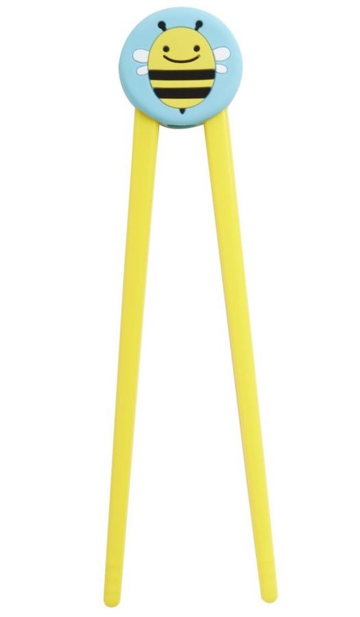 Skip Hop Zoo Little Kid Training Chopstick - Bee