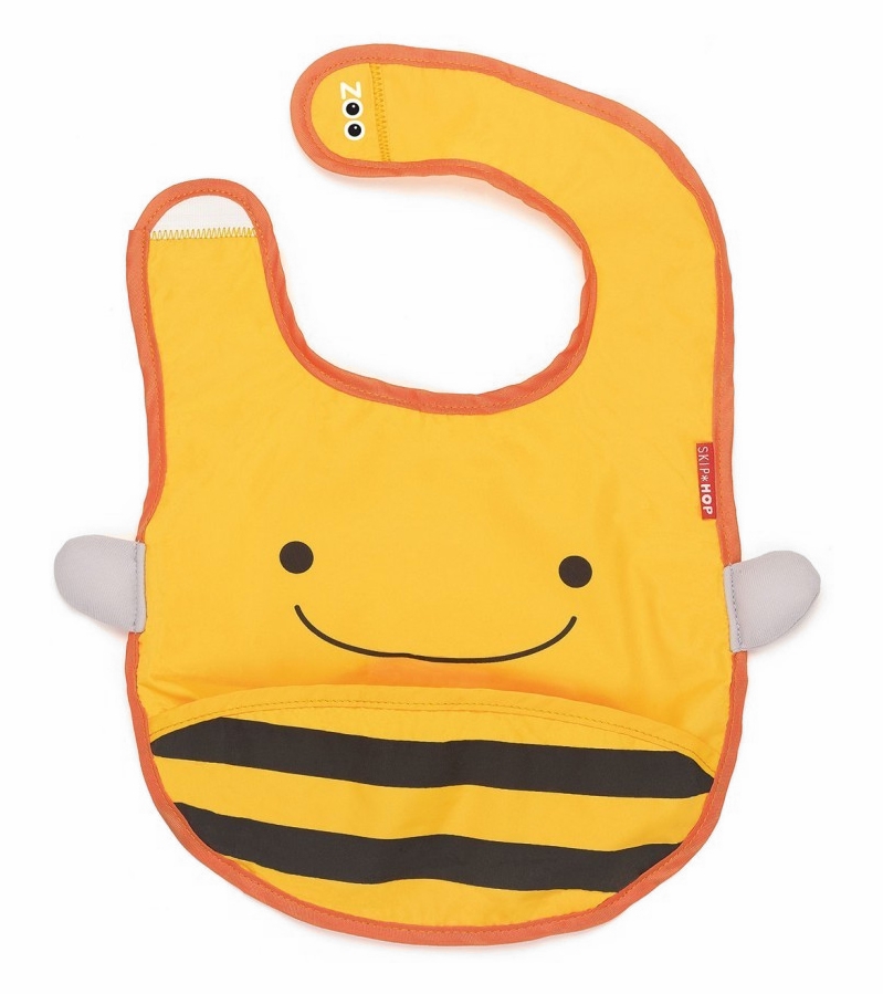 Skip Hop Zoo Tuck-Away Bib - Bee