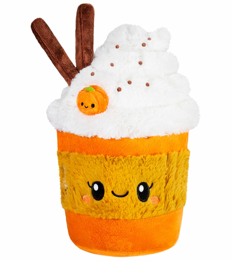 Squishable Mini Comfort Food - Pumpkin Spice Latte, 7"