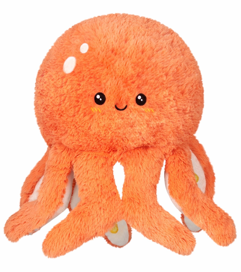 Squishable Mini - Cute Octopus Coral, 7"