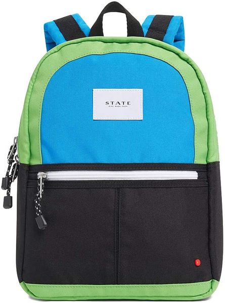 State Bags Mini Kane Kids Backpack - Black/Green
