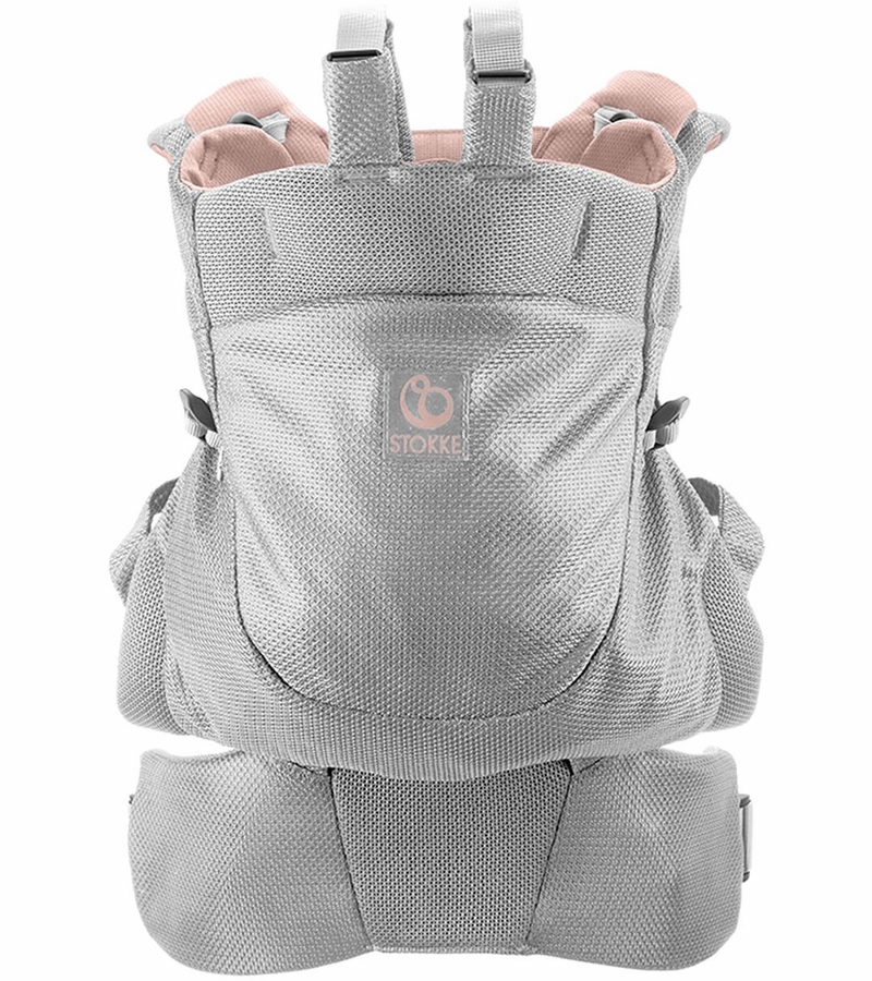 Stokke MyCarrier Front & Back Baby Carrier - Pink Mesh