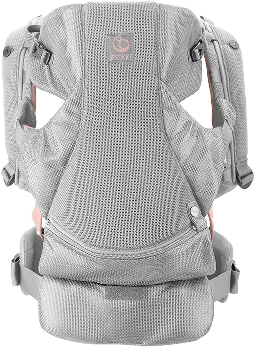 Stokke MyCarrier Front & Back Baby Carrier - Pink Mesh