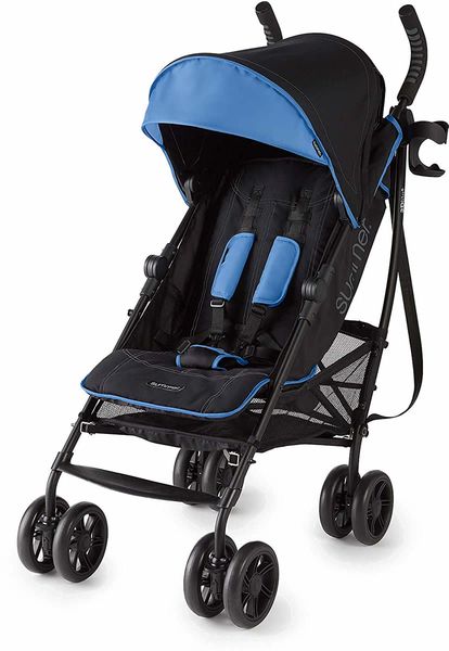Summer Infant 3D Lite Plus Umbrella Stroller - Blue/Matte Black