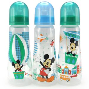The First Years 8 oz Slim Bottles, 3pk - Mickey