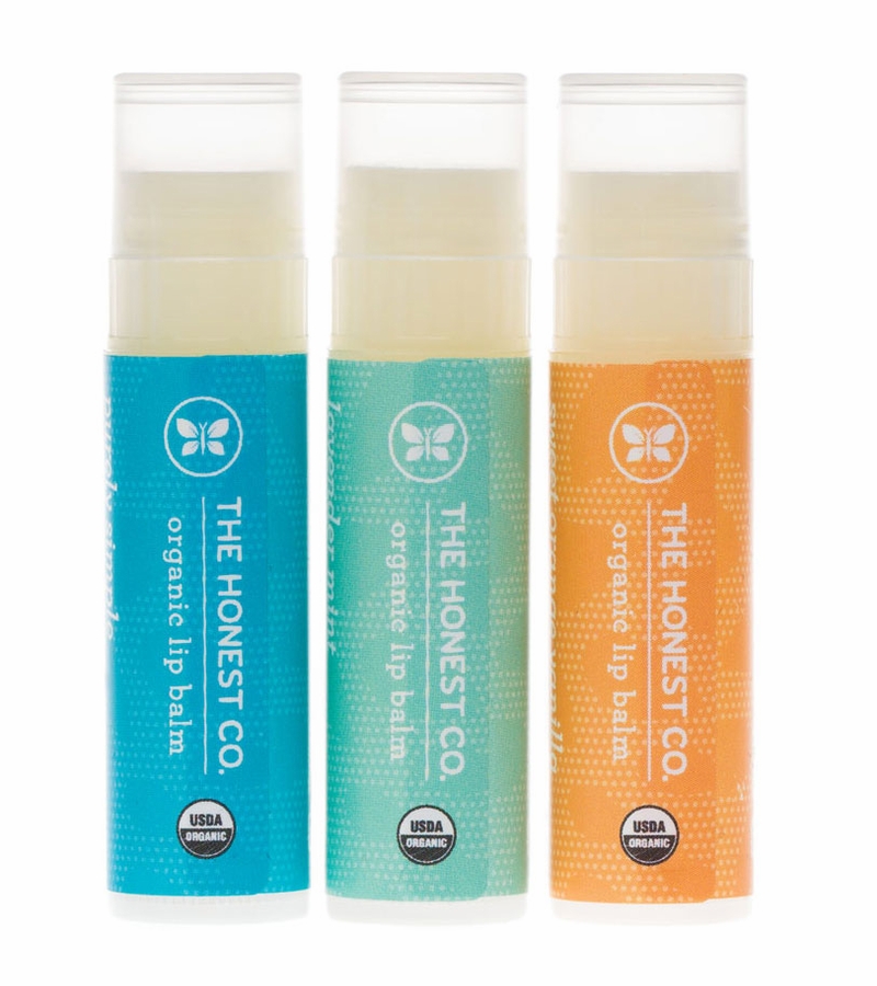 The Honest Company Organic Lip Balm Trio