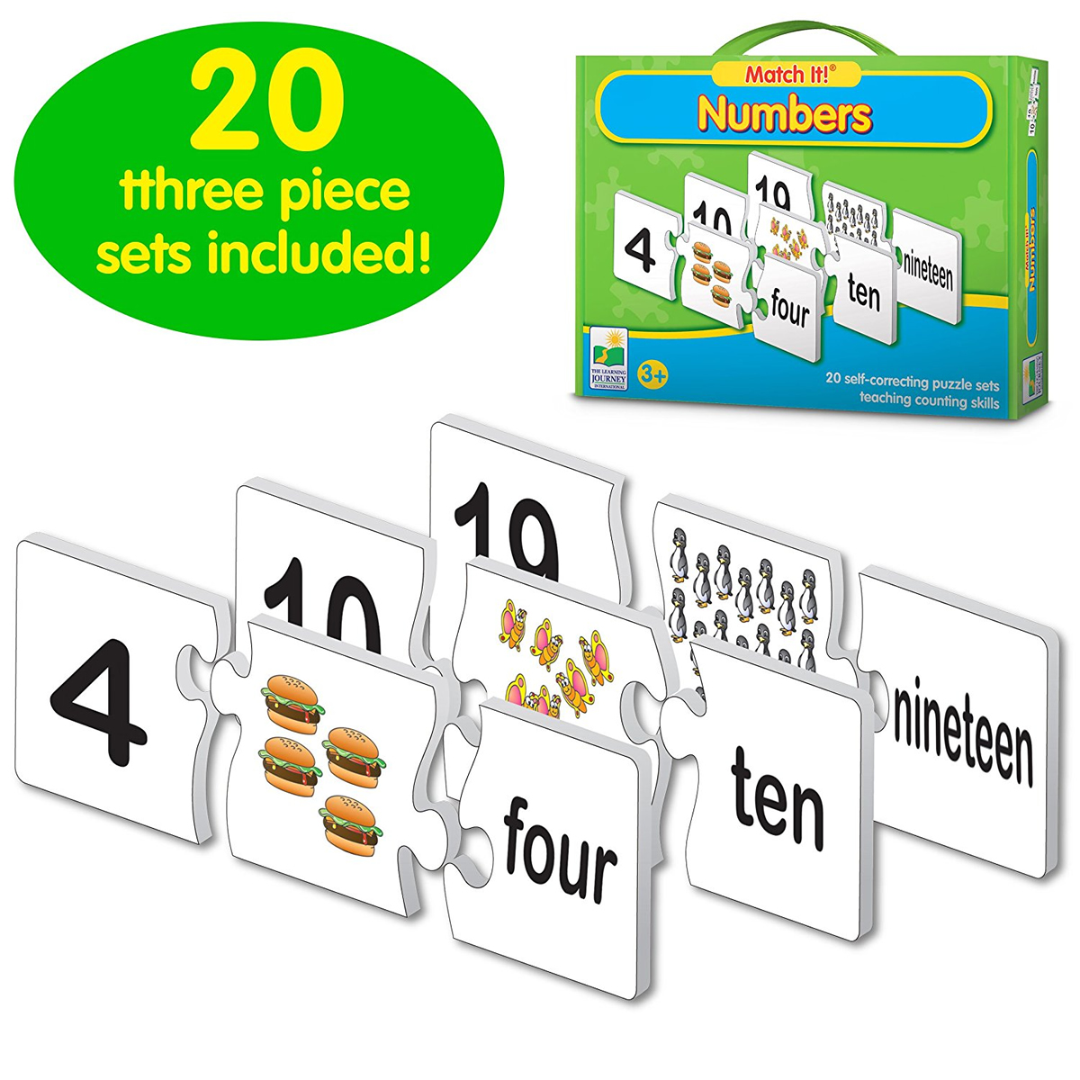 The Learning Journey Match It! - Numbers