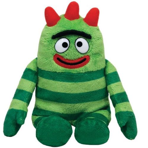 TY Beanie Babies Yo Gabba Gabba - Brobee (8")
