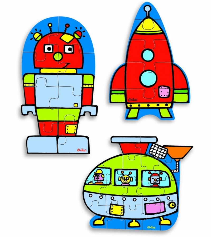 Vilac Robot Puzzles
