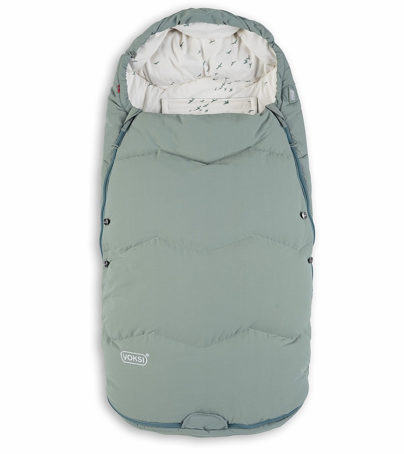 Voksi Explorer Footmuff - Sea Green / Flying