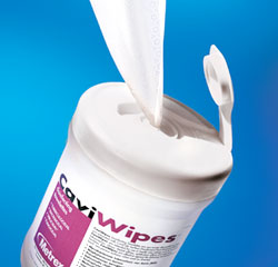 CaviWipes by Metrex Disinfecting Towelettes Canister Wipes, 160 Count