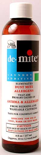 De-Mite Laundry Additive - 8 oz. bottle