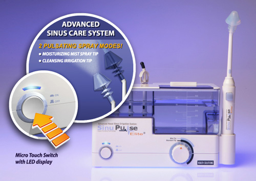 Health Solutions SinuPulse Elite Advanced Nasal Sinus Irrigation System ...