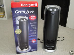 Honeywell HCM-305T Quiet Care 3.0 Gallon Ultraviolet Tower Humidifier ...