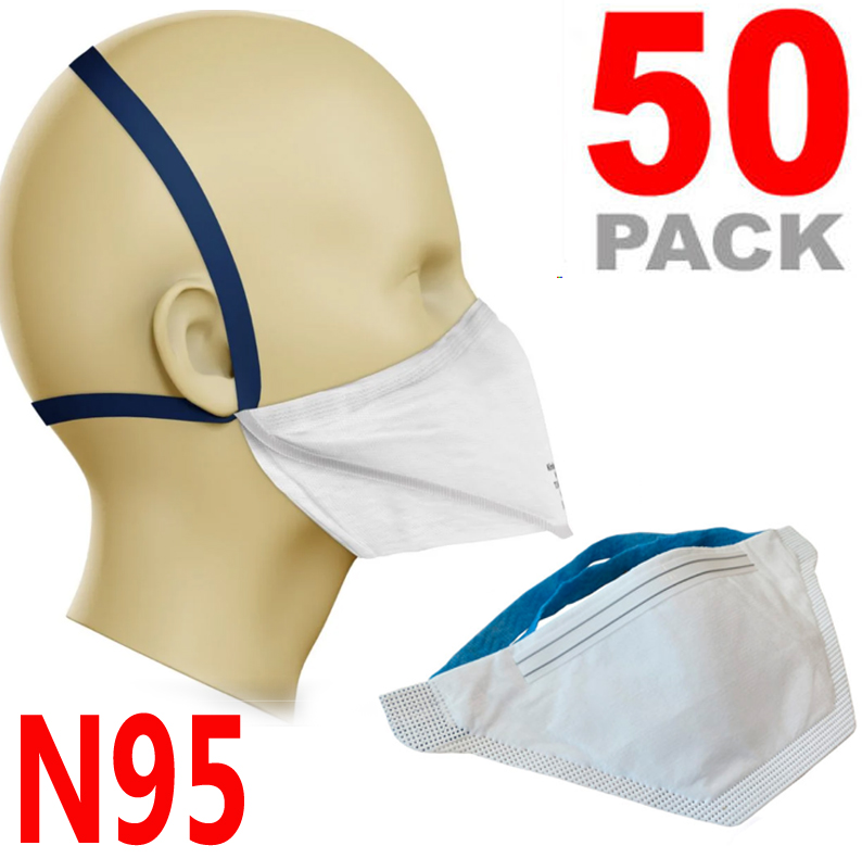 Kimberly Clark Kimtech N95 NIOSH Disposable Pouch Respirator (PACK OF 50)