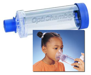 OptiChamber Advantage Valved Holding Chamber with Large Mask