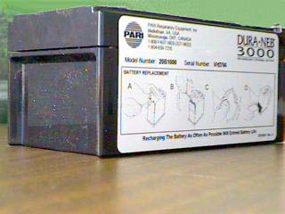 Pari 20F1000 DuraNeb 3000 Internal Battery