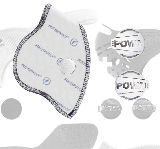 Respro VALVE & FILTER UPGRADE KIT POWA ELITE WHITE SILVER XL