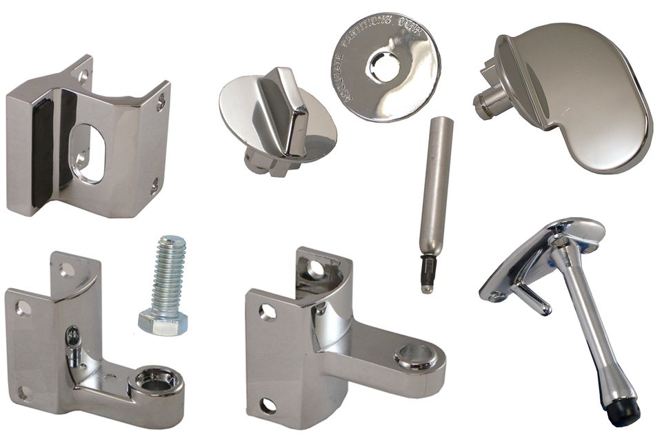 ACC400 Accurate Old Style Standard Door Hardware Kit for Metal Partitions