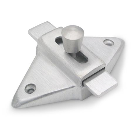 Diamond Shape Latch Cast Stainless Steel | All Partitions & Parts