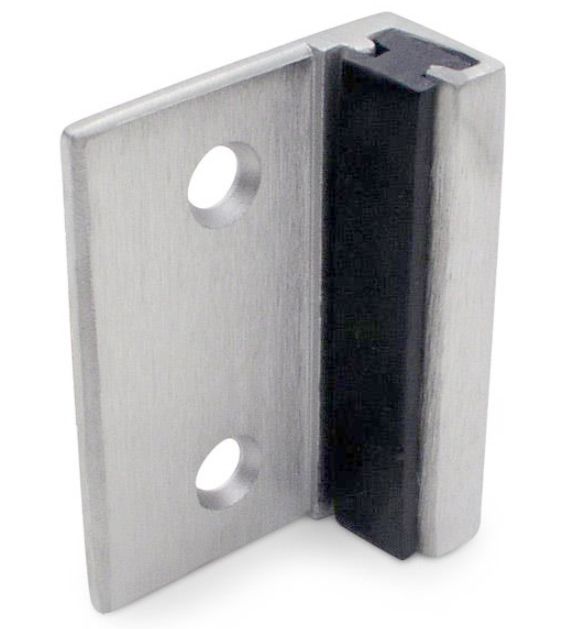 A5363 Cast Stainless Steel Flat Wall Keeper Bumper for Outswing Door
