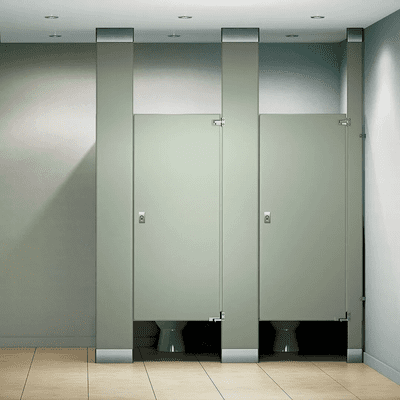 Floor to Ceiling Restroom Stalls - Phenolic Partitions