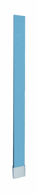 Floor to Ceiling Solid Plastic Pilasters - Restroom Partitions and Parts
