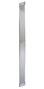 Floor To Ceiling Stainless Steel Pilasters - All Partitions and Parts