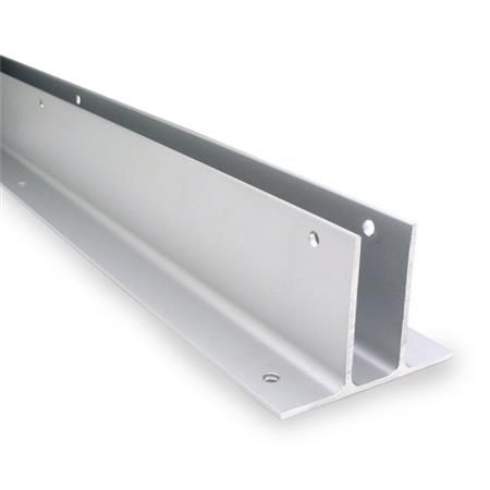 Two Ear Aluminum Bracket for 41" - 57 1/2" Full Height Panel/Pilaster ...