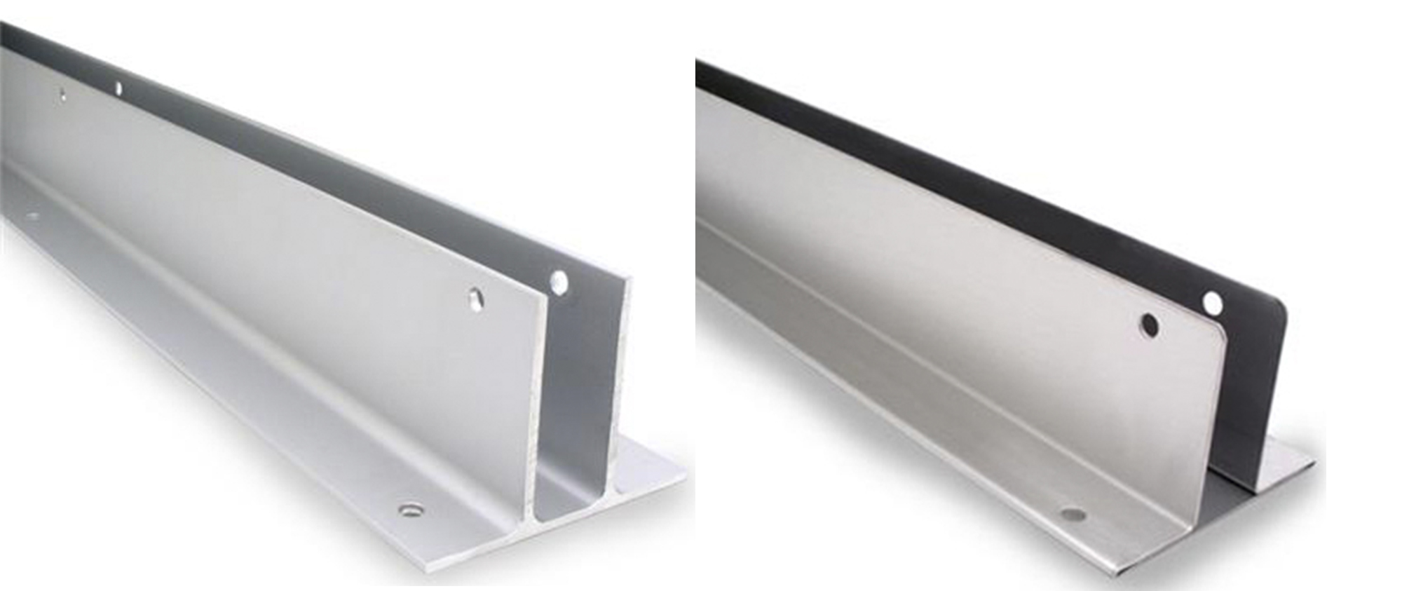 Full Height Two Ear Bracket for Panel/Pilaster/Screen - Aluminum or ...