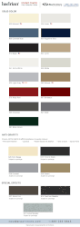 Powder Coated Metal Colors Chart | All Partitions