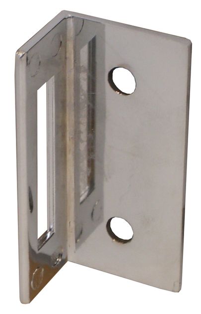 Restroom Stall Door Latch: Keeper for Slide Latch/Inswing | All Partitions
