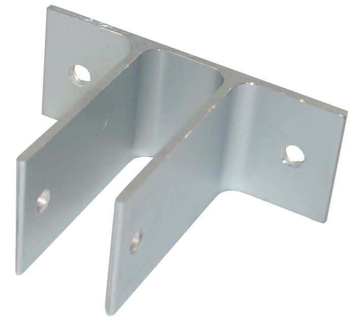 1.5" High 2 Ear Aluminum Bracket for 1" Thick Panels/Pilasters | All ...