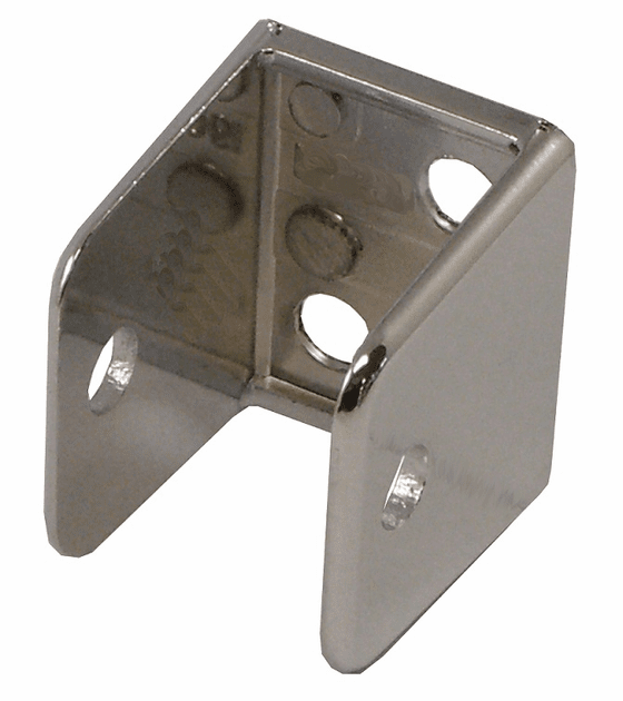 Panel Pilaster - 'U' Bracket - 1.5" High | All Partitions & Parts