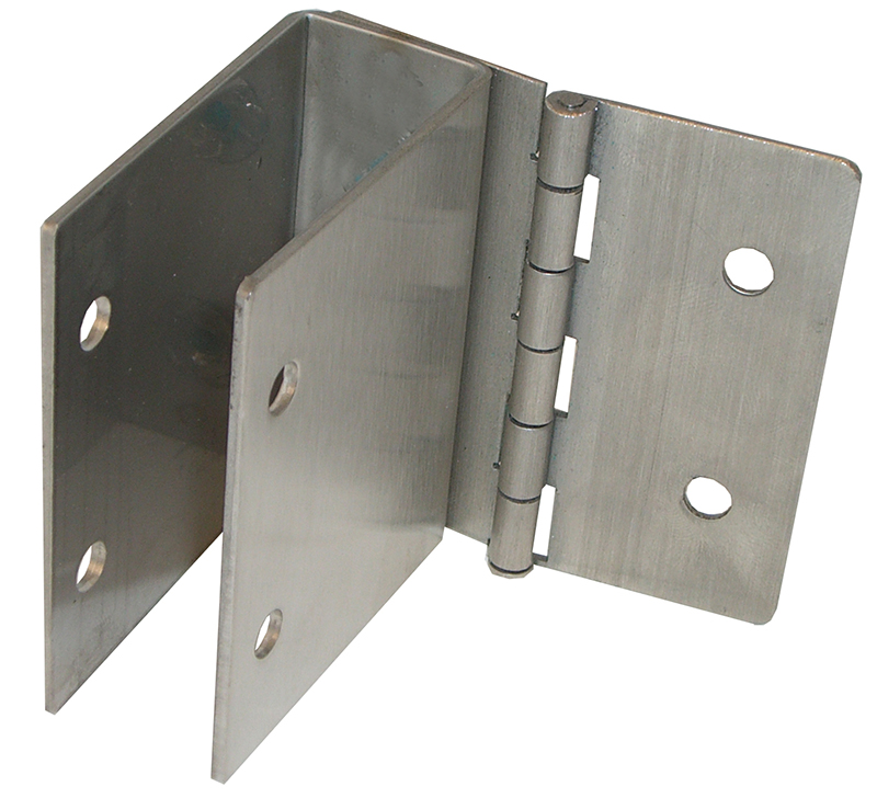 Hinged 1 Ear Partition Bracket: 3" High, 1" to 1 1/4" Width | All ...