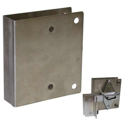 Plate for Concealed Latch Cover Plate Kit | All Partitions & Parts