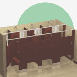 Shower Dividers And Dressing Compartments | All Partitions & Parts