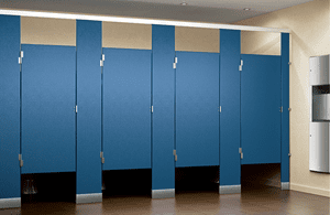 Solid Plastic Toilet Partitions - Buy Restroom Stalls - All Partitions