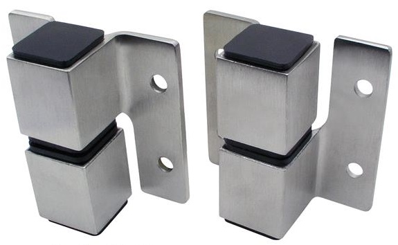 Surface Mounted Stainless Steel Gravity Hinge Set | All Partitions & Parts