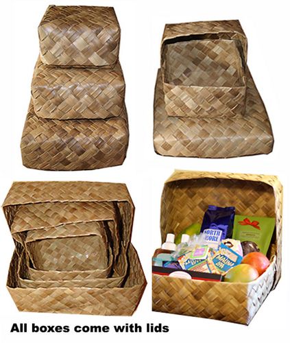 Lauhala Gift Boxes Baskets "SALE"