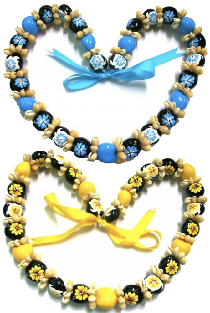 Kukui Nuts and Shells Leis