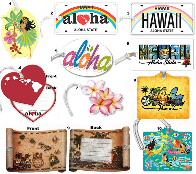 Die-Cut Luggage Tags, Bag Tags