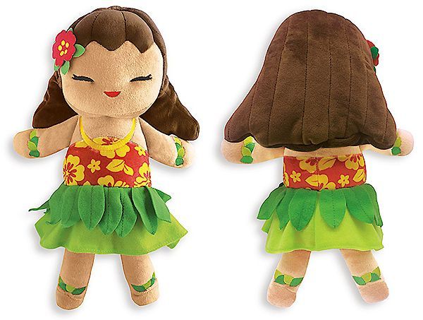 Hula Girl Plush Doll