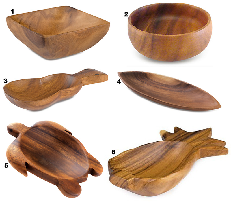 Wooden Dishes