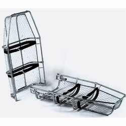 2 - Piece Break Away Wire Basket Rescue Stretcher by Junkin