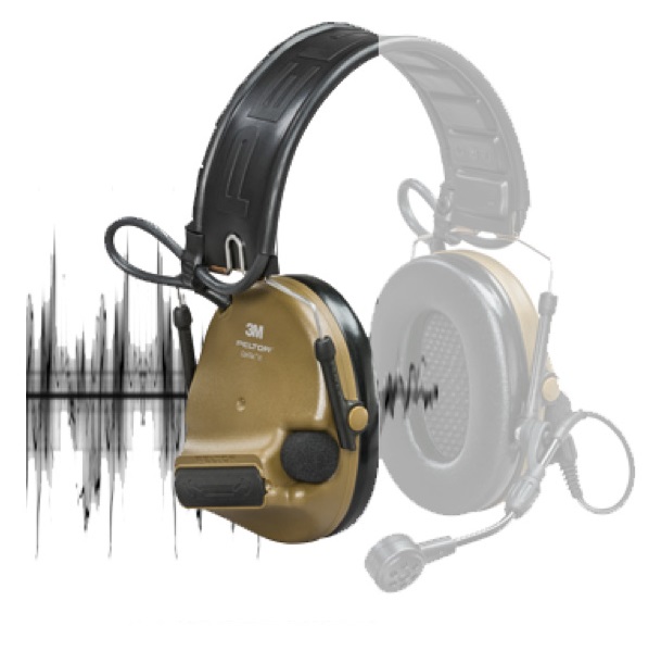 3M PELTOR ComTac VI NIB Headset Single lead MT20H682FB-47N