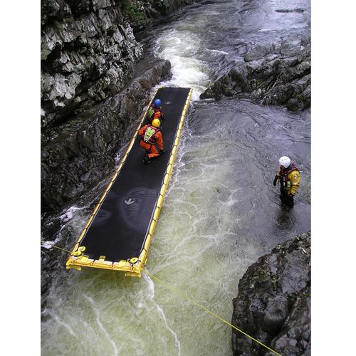 Airtrack is an inflatable rescue walkway for rescues