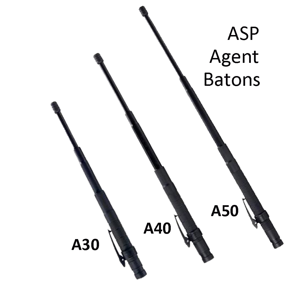 ASP Airweight Agent Pushbutton Release Batons - Buy 9 get 1 Free